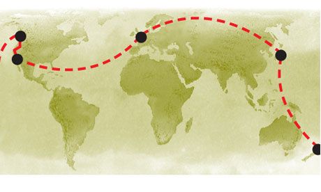 Round the World: 10 ways round the world - Wanderlust